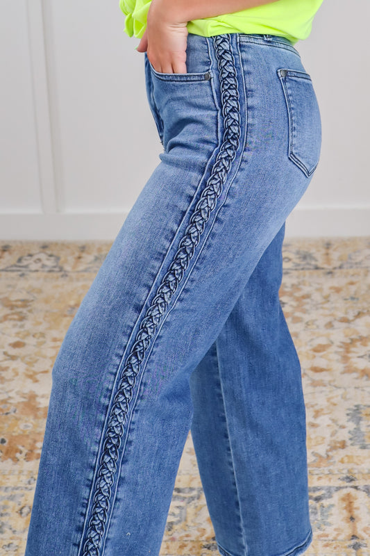 Straight & Wide Leg Judy Blue Jeans | Mica Wide Leg Denim – Charming & Main