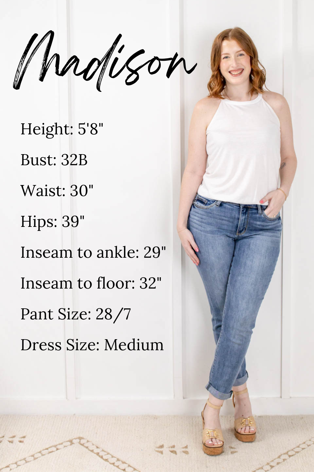 Sizing Guidelines | Charming & Main Boutique