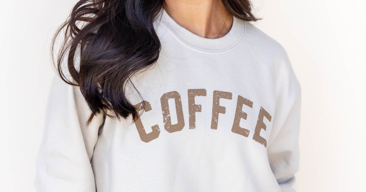 Coffee Crewneck Sweatshirt – Charming & Main