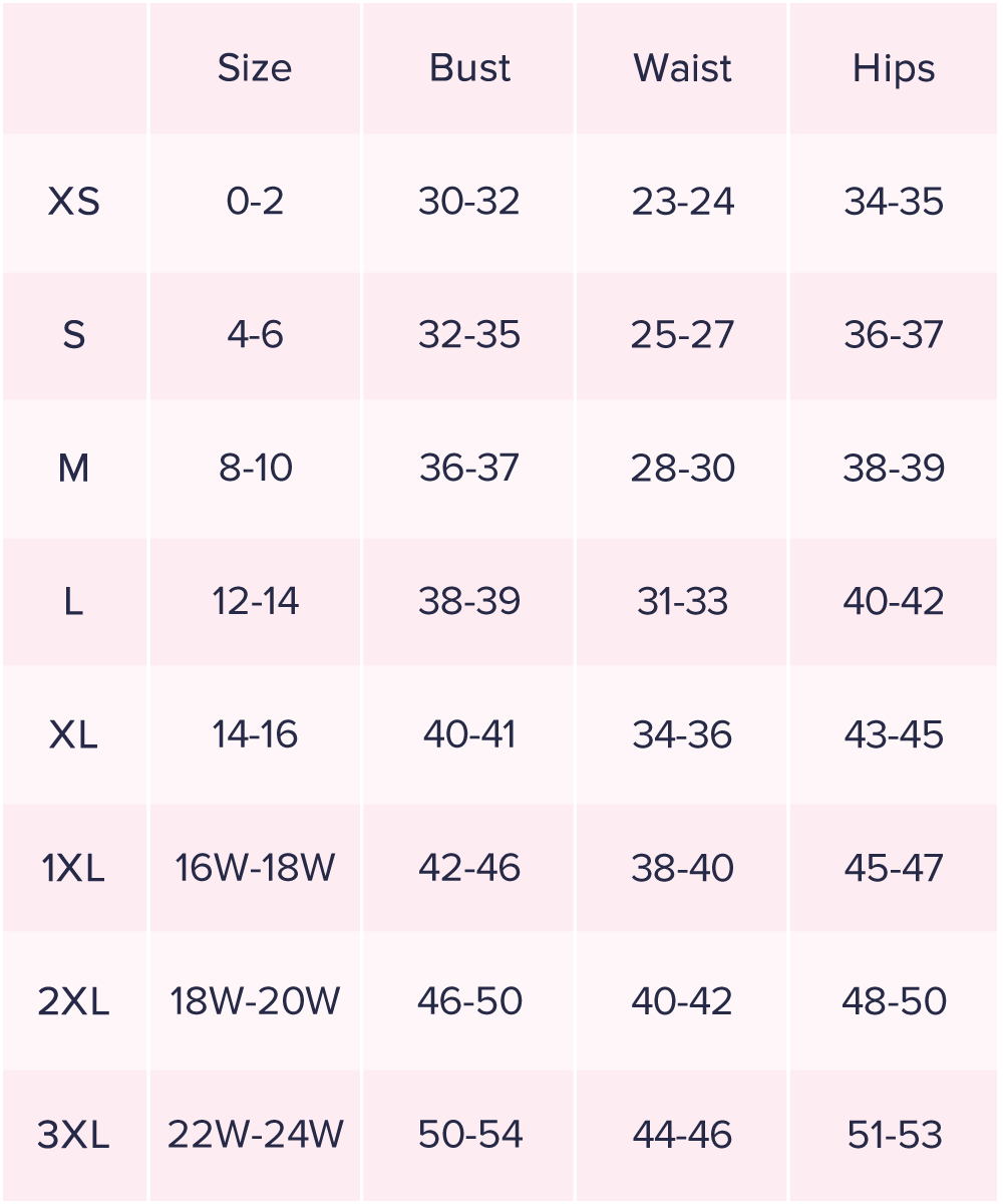 Sizing Guidelines | Charming & Main Boutique