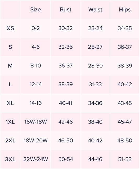 Sizing Guidelines | Charming & Main Boutique